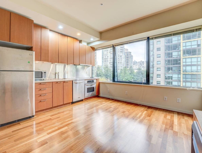 611 - 1333 Georgia Street W, Vancouver, BC - Studio Apartment for Rent ...